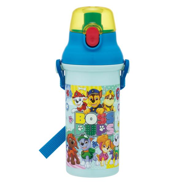 サイズ/約幅9.5×奥行7.9×高さ21cm容量/約480ml内容量/1個（本体、名前シール）材質/キャップ：飽和ポリエステル樹脂本体・蓋・ベルト：ポリプロピレンパッキン：シリコーンゴムバネ・ピン：ステンレスBPAフリー生産国/日本製パーツ...