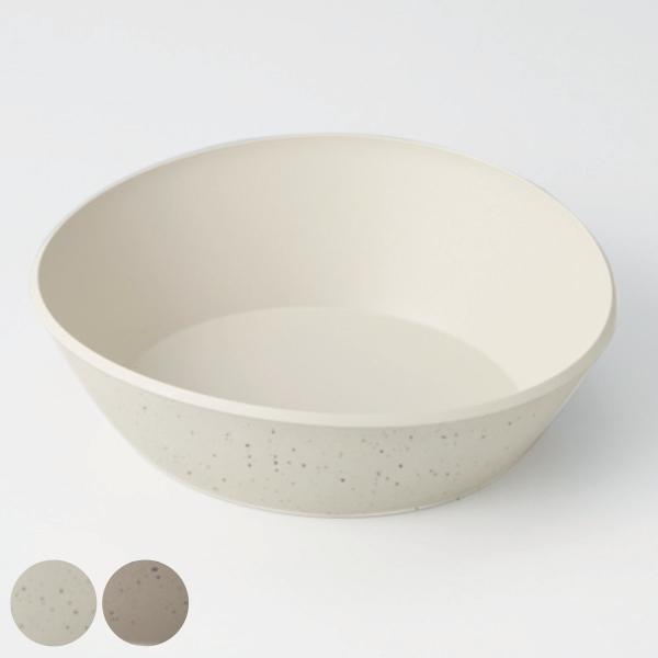 サイズ/約幅18.9×奥行18×高さ5.1cm重量/約160g内容量/1個材質/PET、ABS樹脂ウレタン塗装種類/アイボリー、グレー生産国/日本製食器洗い乾燥機/使用可能電子レンジ/使用可能スタッキング/可能●天然石のような表情を楽しむボ...