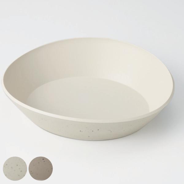 サイズ/約幅22.7×奥行21.7×高さ4.5cm重量/約200g内容量/1個材質/PET、ABS樹脂ウレタン塗装種類/アイボリー、グレー生産国/日本製食器洗い乾燥機/使用可能電子レンジ/使用可能スタッキング/可能●天然石のような表情を楽し...