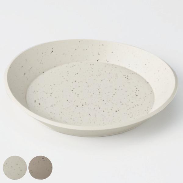 サイズ/約幅17.2×奥行16.2×高さ2.1cm重量/約110g内容量/1枚材質/PET、ABS樹脂ウレタン塗装種類/アイボリー、グレー生産国/日本製食器洗い乾燥機/使用可能電子レンジ/使用可能スタッキング/可能●天然石のような表情を楽し...