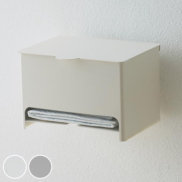 サイズ/外寸：幅24×奥行12.3×高さ16.4cm内寸：幅23×奥行16.8×高さ13.8cm取り出し口：幅21.5×高さ4cm内容量/1個材質/ガルバリウム鋼板種類/ミルク、ラテ生産国/中国製●ペット用トイレシートやケアシーツをまとめて...