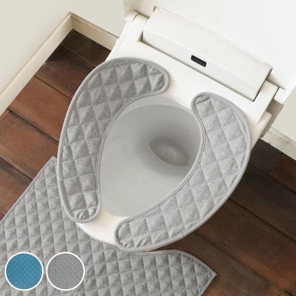 サイズ/約横17×縦40cm※1枚あたり内容量/1組材質/表生地：ポリエステル100％中間層：ポリウレタンフォーム裏面：熱可塑性エストラマー種類/デニムブルー、デニムグレー生産国/中国製洗濯/洗濯機使用可能●爽やかなデニム風生地にキルト加工...