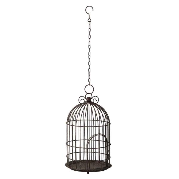 サイズ/約直径23.5×高さ40cm※鎖部分を含めた高さ81cm重量/約1.1kg内容量/1個材質/鉄生産国/中国製●まるで鳥かごのようなプラントホルダーです。●錆び風の加工を施してアンティーク調に仕上げています。●ナチュラルな風合いが花や...