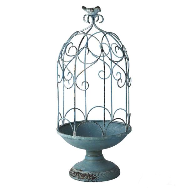 サイズ/約高さ50cm直径：約22cm重量/約1kg内容量/1個材質/鉄生産国/中国製●ヨーロッパの宮殿を思わせるプラントホルダーです。●錆び風の加工を施してアンティーク調に仕上げています。●ナチュラルな風合いが花や植物の美しさを引き立てま...