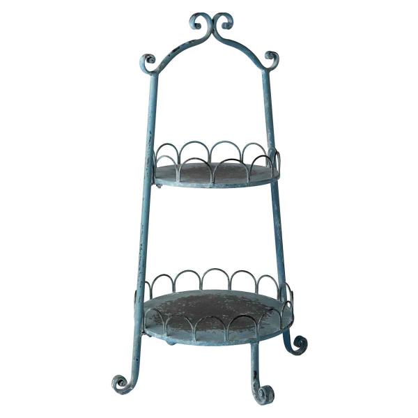 サイズ/約幅37×奥行32.5×高さ57.5cm重量/約1.2kg内容量/1個材質/鉄生産国/中国製●ケーキスタンドをモチーフにしたフラワースタンドです。●まるでアフタヌーンティー気分で草花を飾ることができます。●錆び風の加工を施してアンテ...