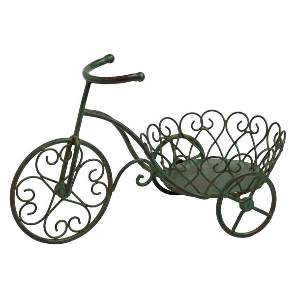 サイズ/約幅44×奥行22×高さ25.5cm重量/約0.8kg内容量/1個材質/鉄生産国/中国製●自転車をモチーフにしたフラワースタンドです。●錆び風の加工を施してアンティーク調に仕上げています。●ナチュラルな風合いが花や植物の美しさを引き...