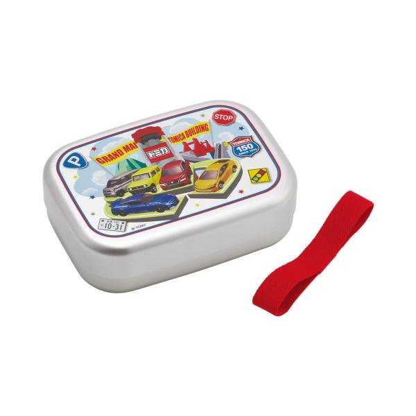 サイズ/約幅13.4×奥行9.7×高さ4.2cm容量/約370ml内容量/1個（本体、ランチベルト、中子、名前シール）材質/本体：アルミニウム板厚0.7mm中子：ポリプロピレンランチベルト：天然ゴム生産国/日本製パーツ別耐熱温度/中子：14...