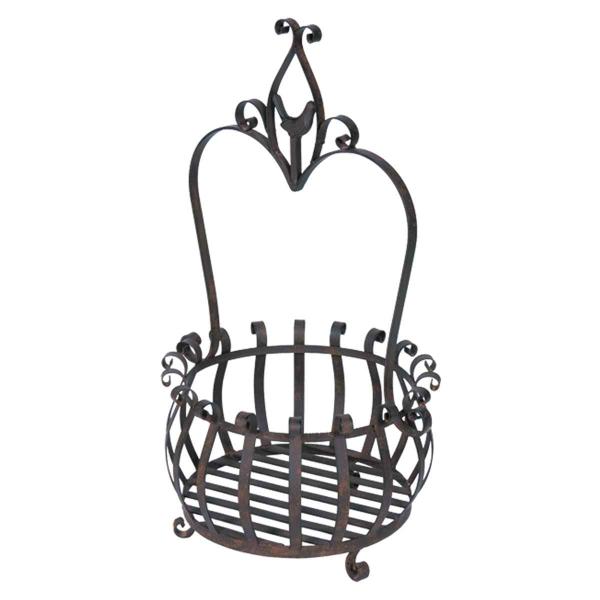 サイズ/約幅39.5×奥行36×高さ66.5cm重量/約2.7kg内容量/1個材質/鉄生産国/中国製●造形美が美しいフラワースタンドです。●錆び風の加工を施してアンティーク調に仕上げています。●ナチュラルな風合いが花や植物の美しさを引き立て...