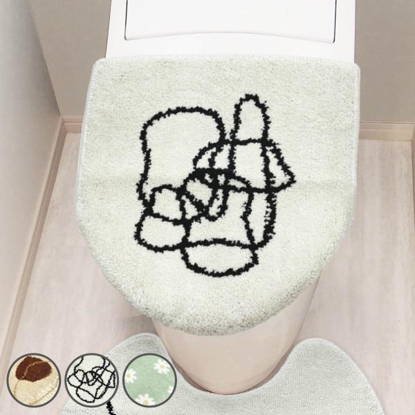 サイズ/約横41×縦50cm洗浄暖房型・普通型（O型・U型）兼用内容量/1枚材質/パイル部：ポリエステル100％粘着シート：熱可塑性エラストマー種類/カジュアル、モダン、デイジー生産国/中国製洗濯/洗濯機使用可能●韓国語で「あたたかい」を意...