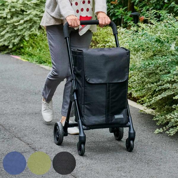 サイズ/バッグ：約幅32×奥行22×高さ49cmカート：約幅46.5×奥行52×高さ87cm重量/約2.5kg容量/約35L内容量/1個材質/フレーム：スチールバッグ表地：ポリエステル100％バッグ裏地：アルミ蒸着フィルム種類/ネイビー、カ...