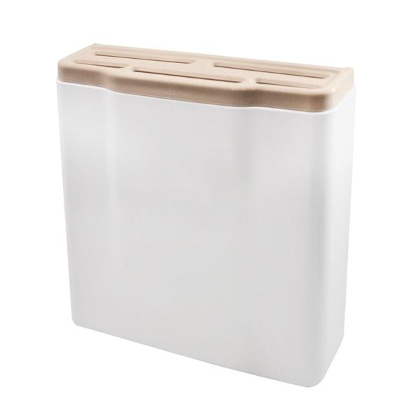 サイズ/約幅17×奥行5×高さ20.2cm重量/約230g内容量/1個材質/ポリプロピレン生産国/日本製●5種類の包丁をコンパクトに収納できる包丁差しです。●刃打ち防止の仕切り付きで、包丁同士が当たりにくく安心です。●4箇所のネジ穴付きで取...