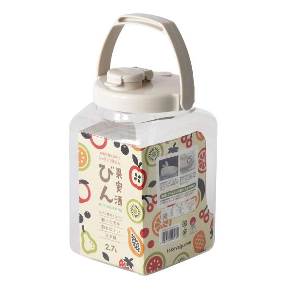 サイズ/約幅15.4×奥行12.9×高さ22.5cm※1個あたり重量/約216g※1個あたり容量/約2.7L※1個あたり内容量/3個セット材質/本体：PETフタセット：ポリプロピレンガス抜き弁・パッキン：シリコーンゴム生産国/日本製パーツ別...