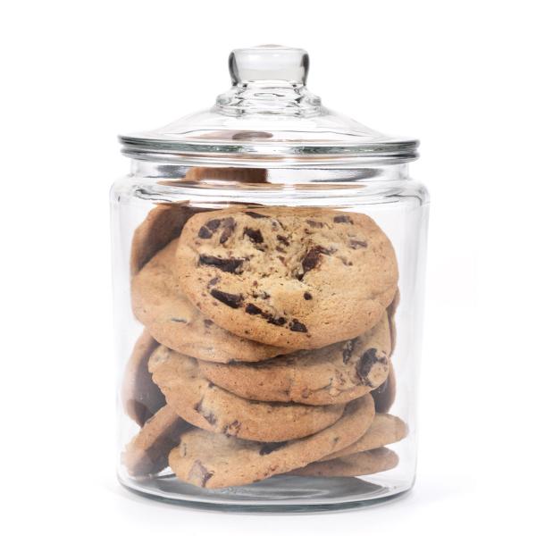 サイズ/約高さ21cm直径：約14cm容量/約1.9L内容量/1個材質/ソーダガラス生産国/アメリカ製食器洗い乾燥機/使用不可電子レンジ/使用不可オーブン/使用不可●食品から雑貨まで幅広く保存できる1.9Lのガラス製保存容器です。●透明ガラ...