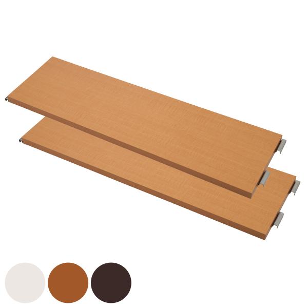 サイズ/約幅86×奥行24.5×高さ2.5cm※幅は金具を含む寸法です重量/約3kg内容量/同色2枚材質/プリント紙化粧繊維板種類/ホワイト、ナチュラル、ダークブラウン生産国/日本製耐荷重/10kg組立状態/お客様組立品●つっぱりスリムデス...