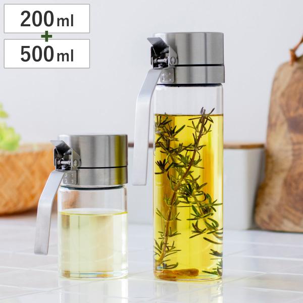 ●オイルの大敵である酸化を防いでくれる、ガラス製オイルボトルです。●オイルの鮮度を保ち、毎日のおいしい食事をアシストします。●フタは指をかけるだけのワンプッシュオープン式なので、片手でサッと使えます。●細口の注ぎ口なので、ドバッと出過ぎるこ...