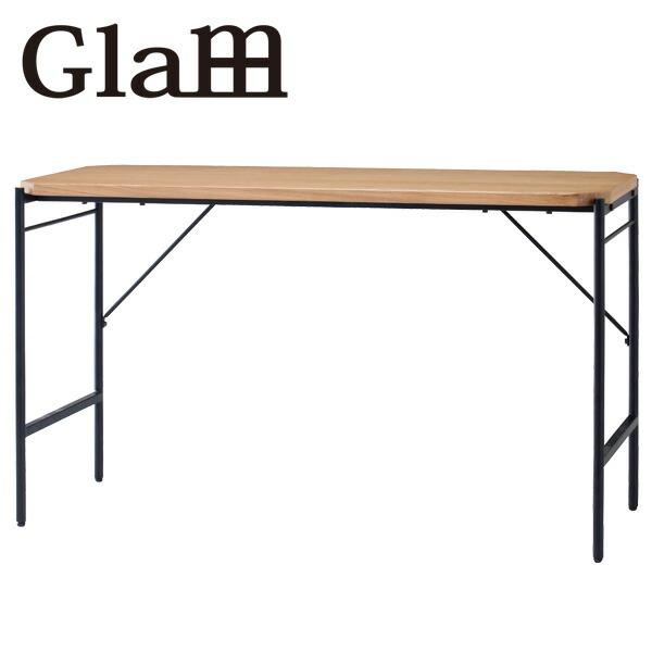 デスク おしゃれ シンプル 幅120 奥行45 高さ70 ワークデスク パソコンデスク PCデスク 勉強机 作業台 つくえ 学習机 平机 テーブル GLM-DK120