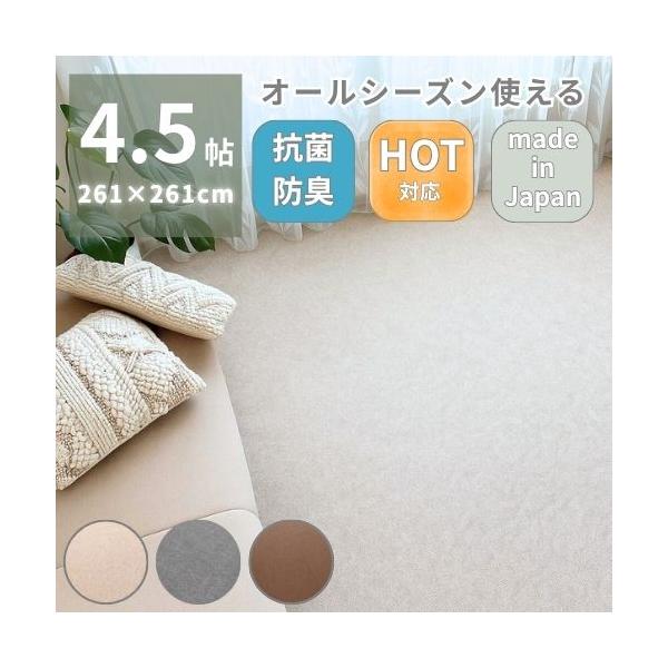 ■抗菌・防臭機能付き　あまり頻繁に洗濯する機会がないからこその抗菌・防臭機能付き！　アレルギーが気になる方や、お子様がいる家庭にもおすすめします。■ホットカーペット対応　床暖房・ホットカーペット対応なので 年中使える■フリーカット機能　お手...