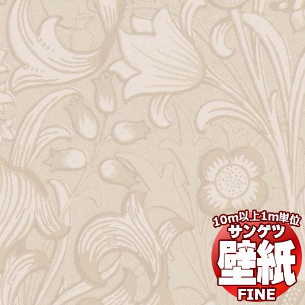 ・品番：FE76006・シリーズ：MORRIS CHRONICLES・規格、リピート(cm)：巾92cm　タテ：21.3cm　ヨコ：23.1cm・防火種別：1-4・備考：防かび