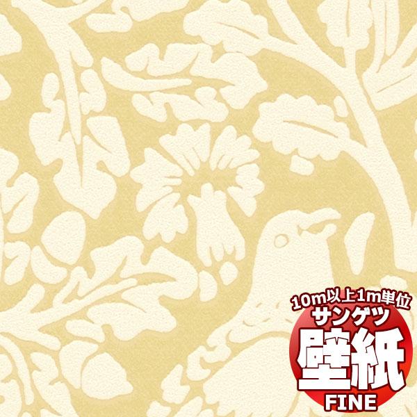 ・品番：FE76011・シリーズ：MORRIS CHRONICLES・規格、リピート(cm)：巾92cm　タテ：32.2cm　ヨコ：46.1cm・防火種別：1-4・備考：防かび　抗菌　撥水