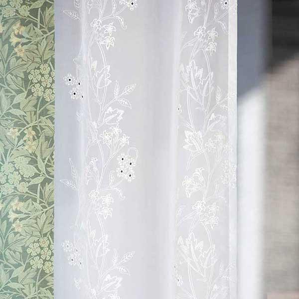 ●商品名：川島織物セルコン filo オーダーカーテン＆シェードMorris Design StudioJasmin / ジャスミン MM5964ページ内検索生地品番一覧：MM5964