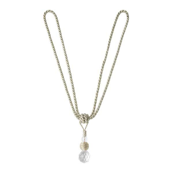 たっせる タチカワのカーテンレール カーテン アクセサリー タッセル●ライブリーA（1本）●グレー