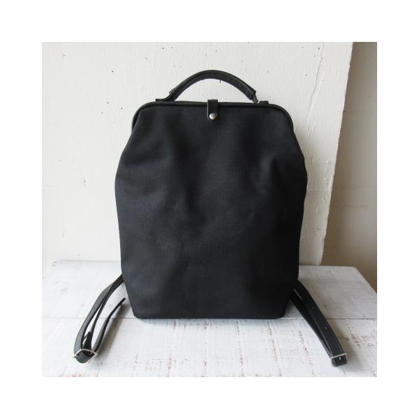 BAGWORKS / DOCTERMAN RK / BLACK バッグワークス / ドクターマン リュック　色：ブラックキャンバス/帆布/トート/トートバッグ/ハンドバッグ/道具/工具/ツールバッグ/ブラック