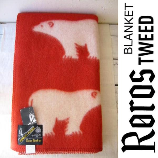 ROROS TWEED / ロロス　ツイード　ブランケットisbjorn MINI RED / アイスビヨン　ミニ・レッド　130×100cm北欧 / ノルウェー / ウール / 羊毛 / 毛布 / 膝掛け / ひざかけ / ひざ掛け / ...