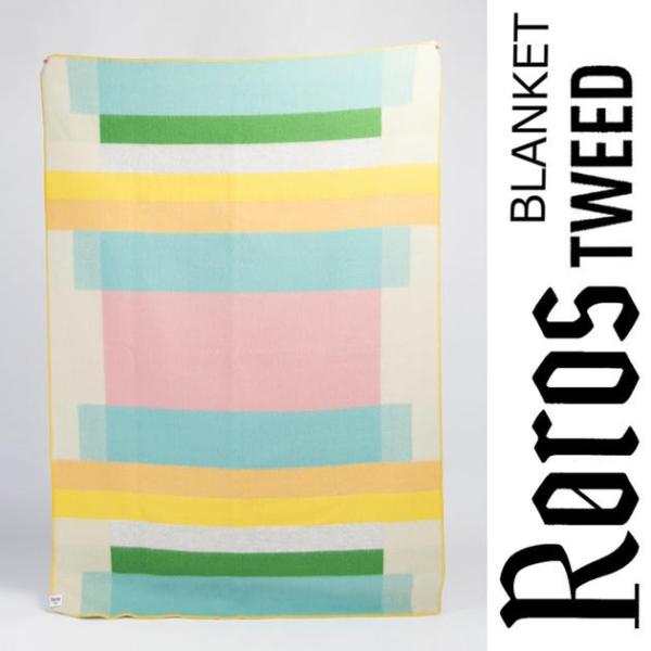 ROROS TWEED / ロロス　ツイード　ブランケットMIKKEL PASTEL / ミッケル　パステル　130×200cm北欧 / ノルウェー / ウール / 羊毛 / 毛布 / 膝掛け / ひざかけ / ひざ掛け / クリスマス /...