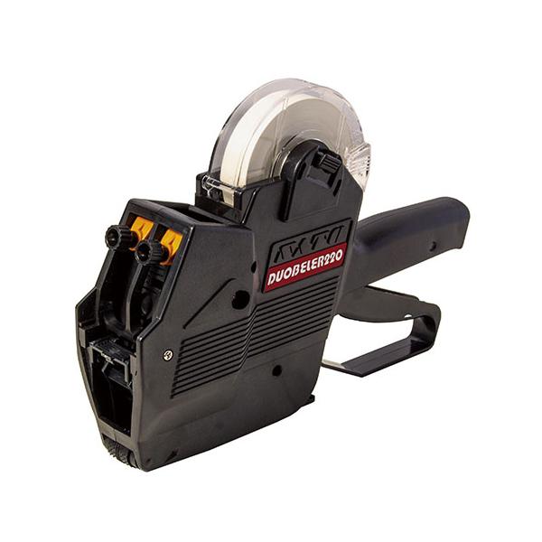 2段印字が可能。黒赤2色の印字が可能。半糊ラベルが使用可能。1巻当たりのラベル枚数は、1500枚。（半糊は800枚／巻）仕様・本体色規格(サイズ・容量)：デュオベラー220本体入数：1台本体サイズ：幅254×奥56×高178mm重量：410...