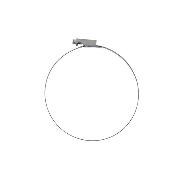 仕様・本体色規格(サイズ・容量)：ダクト固定用バンド入数：1個本体サイズ：径205mm重量：200g仕様：排気ダクト用材質：鉄