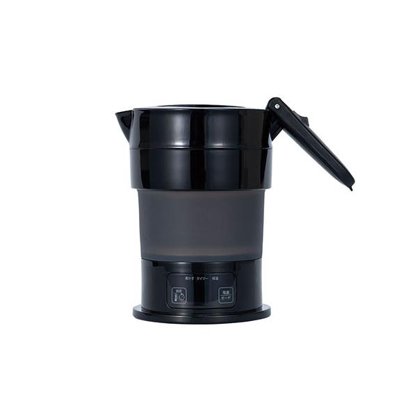 仕様・本体色本体色(軸色)：黒/規格(サイズ・容量)：600ｍｌ入数：1台本体サイズ：幅145×奥行120×高さ80mm重量：約500g容量：600ｍｌ使用時外寸：約幅195×奥120×高178mm収納時外寸：約幅145×奥120×高80m...