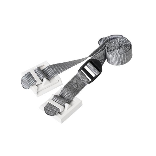 スチール棚に取り付け、棚に収められた書類や収納物の落下を防止します。棚の正面，側面，内面への取り付けが可能。接着パッドで貼るだけで取り付けが可能。（対象物や壁面の穴あけ工事不要）スライド式着脱で収納物の出し入れが簡単。マグネット付きベルトで...