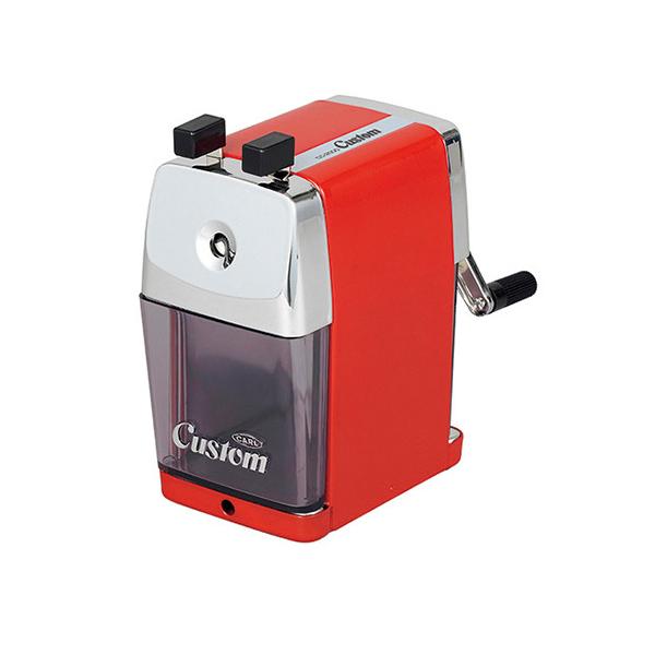 外寸：幅76×奥155×高153mm重量：720ｇ材質：ＡＢＳ、亜鉛ダイカスト、その他5段階芯先調整機能付