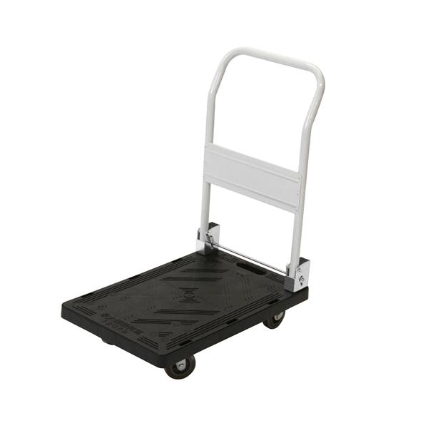 材質：本体＝ＰＰ，キャスター＝スチール／ブタジエンゴム，ハンドル＝スチール