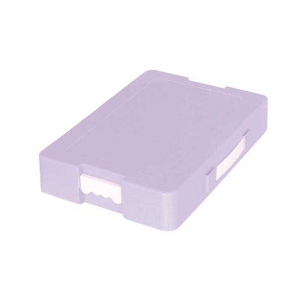 外寸：幅345×奥233×高64mm重量：550ｇ材質：本体／ストッパー／仕切り板＝ＰＰ，取っ手＝ＰＥ取っ手，名前シール，仕切り板2枚付