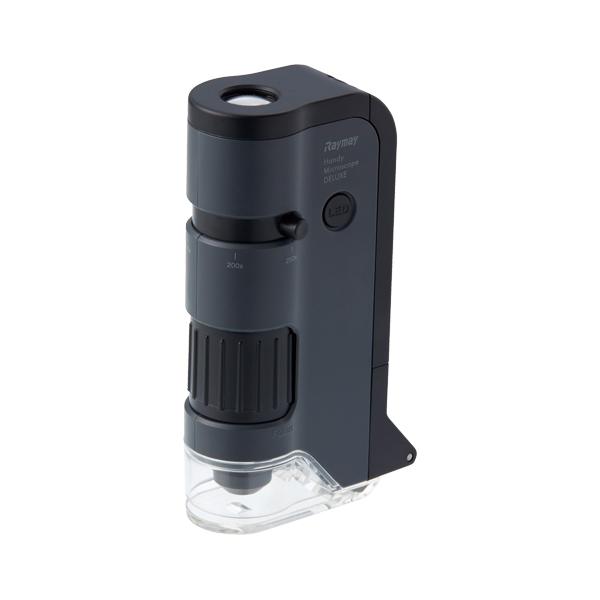 外寸：幅62.7×奥30×高112.2mm重量：70ｇ（電池含まず）倍率：100〜250倍材質：本体・スマホアダプター＝ＡＢＳ，レンズ＝アクリル，レンズカバー・透過ライトパネル・プレパラート（スライドガラス＋カバーガラス）＝ＰＣ電源：単3形...