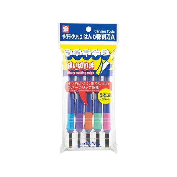 仕様：5本組セット内容：丸刀小、丸刀大、切り出し、三角刀、平刀