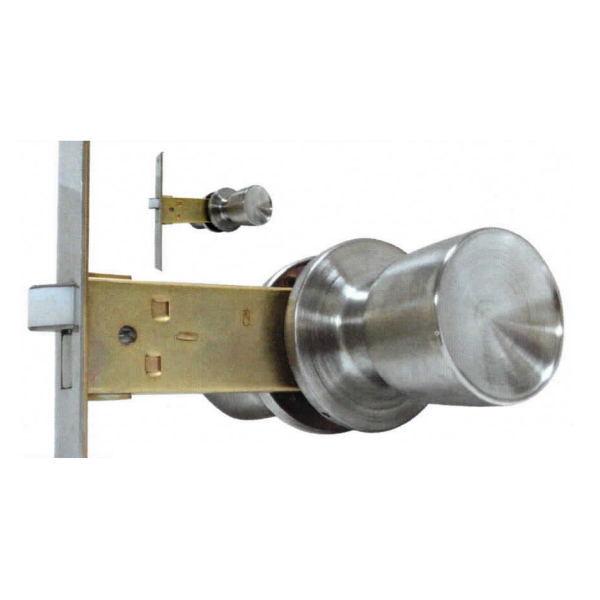 特長　インテグラル錠が付いている多くのアルミドアに広く対応します。仕様　対応ドア厚：25〜42mm　バックセット(BS)：100mm　　フロントビスピッチ：60mm/ 64mm/ 69.5mm/ 80mm/ 90mm/ 100mm/ 110...