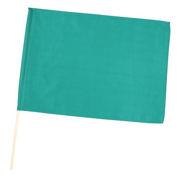 手軽な大きさで振りやすい商品サイズ：旗：約500×360mm、棒：φ12×570ｍｍ重量（ｇ）：54材質：ポリエステル包装形態：無生産国：中国