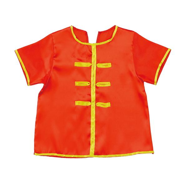 チャイナ柄のかわいいシャツ！アレンジなしでそのまま使えるお手軽シャツ商品サイズ（単位mm)：200×210mmセット内容：本体×11個重量（ｇ）：35材質：ポリエステル1個包装形態：袋入り包装サイズ（横×高さ×奥行）mm：W210×H200...