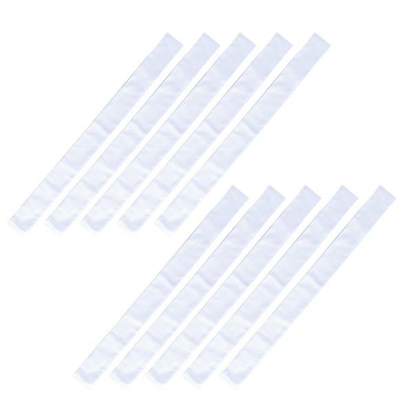 リレーや運動会に！綿素材のカラーたすき！リレー競技や運動会で定番のカラーたすきです。鮮やかな色味が特徴で、よく目立ちます。綿素材で肌あたりもやさしく、通気性に優れているので、長時間の装着も快適です。輪になっていないストレートタイプです。カラ...