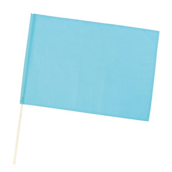 手軽な大きさで振りやすい扱いやすいサイズで多色展開！商品サイズ（単位mm)：旗：約500×360mm、棒：φ12×570mmセット内容：本体のみ1個重量（g）：550材質：ポリエステル1個梱包形態：−1個梱包サイズ（mm）：W10×H35×...