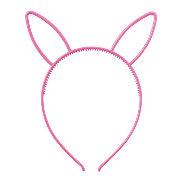 お遊戯会や運動会ダンスにぴったりな耳付きカチューシャ！細長いウサギの耳がついたカチューシャです。商品サイズ（単位mm)：200×150×6mmセット内容：本体のみ1個重量（g）：9材質：ABS1個梱包形態：袋入1個梱包サイズ（mm）：W6×...