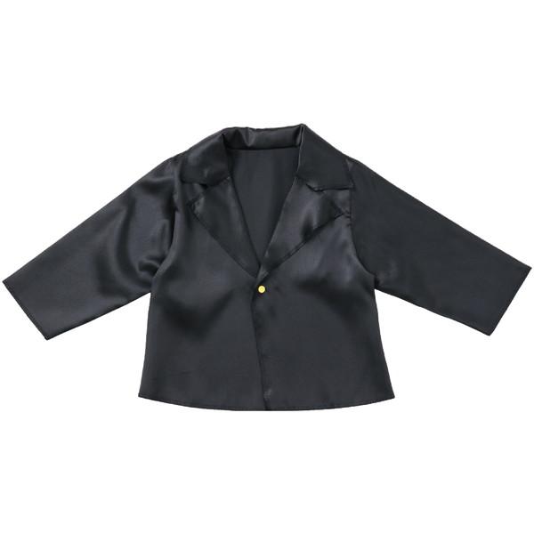 これ一枚でかっこよくキマる！テーラードジャケット！大人気の衣装ベースシリーズのテーラードジャケットです。光沢のあるサテン素材が美しく輝き、ステージや写真で存在感抜群！シンプルながらも上品なデザインで、これ一枚で簡単にかっこいいコスチュームが...