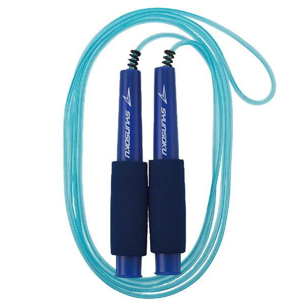 スムーズな回転で跳びやすい！瞬足なわとび！バネ状の回転パーツでスムーズな回転を実現した瞬足なわとびです。耐久性の高いファイバー芯入りロープを採用し、六角形状ロープが軽快な風切り音を生みます。握りやすいグリップ設計で手になじみやすく、練習や授...