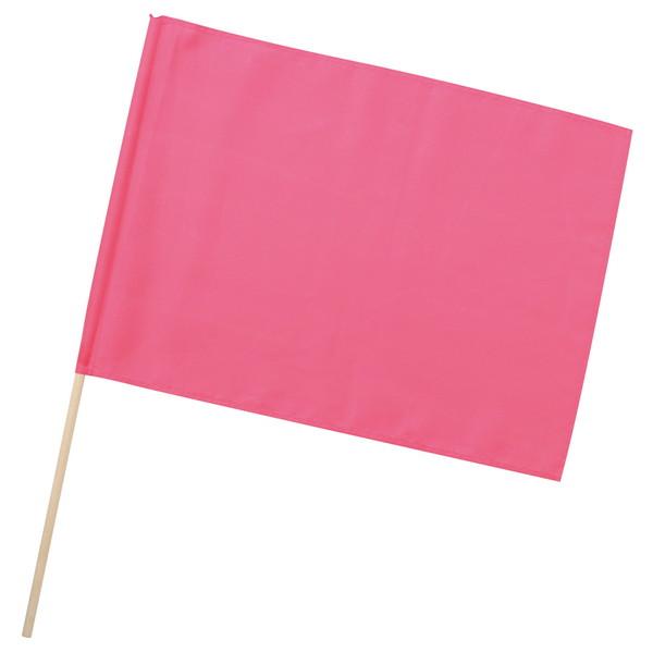 集団行動で映える大きなカラーフラッグ！ポリエステル製カラーフラッグシリーズの大旗です。持ち手の直径が12mmのタイプです。運動会のダンスや集団行動、応援などで活躍するアイテムです。注意事項お使いのモニター設定、お部屋の照明等により実際の商品...