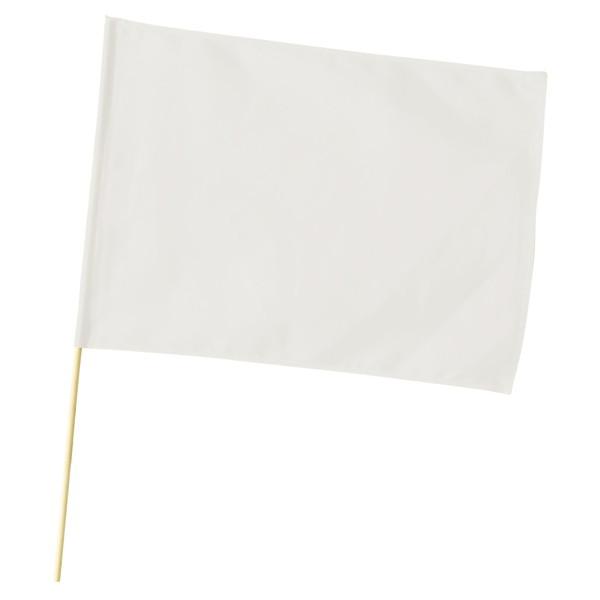 商品説明：集団行動で映える！大きなカラーフラッグ！商品サイズ：旗：約590×440mm、棒：φ12×750mm材質：ポリエステル