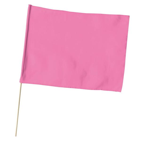 商品説明：集団行動で映える！大きなカラーフラッグ！商品サイズ：旗：約590×440mm、棒：φ12×750mm材質：ポリエステル