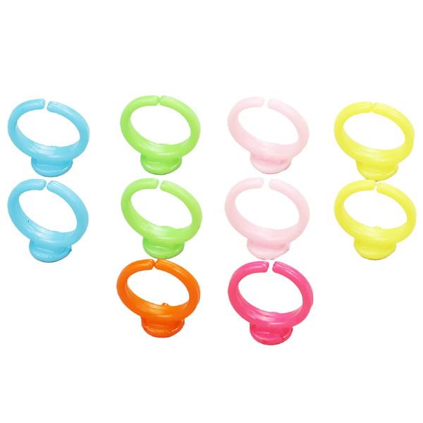 オリジナルの指輪が作れる！便利な土台パーツ！レジンやプラバンを簡単に接着できる指輪パーツです。デザインしたパーツを貼り付けるだけでオリジナルの指輪が作れます。子どもの工作やワークショップ、手づくりアクセサリーづくりにおすすめです。注意事項色...