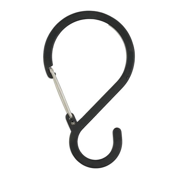 S字型で掛けやすい！多用途に使える軽量カラビナフック！バッグやベルトループなどにワンタッチで取り付けられる便利なS字型カラビナです。軽量ながら耐久性に優れています。シンプルなデザインで使いやすく、持ち運びも快適です。S字型なので、バッグや道...